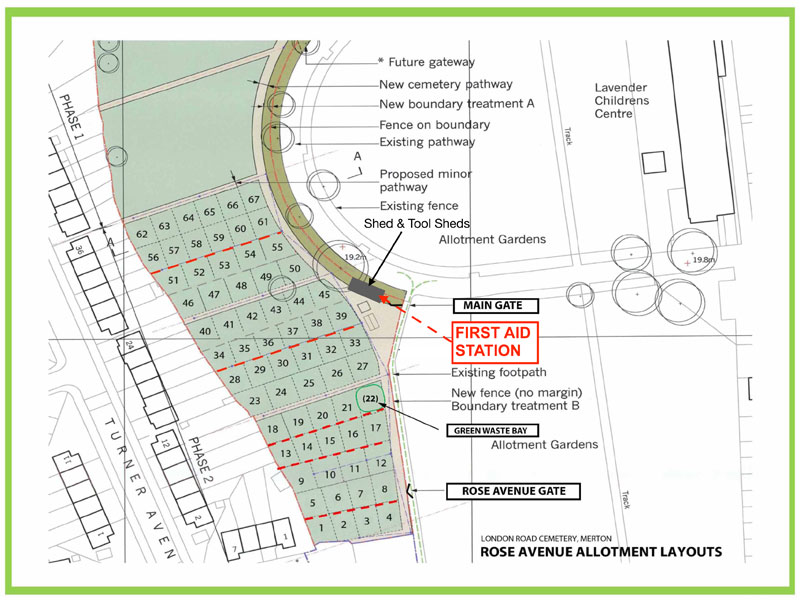 Plot Maps – Tamworth Farm Allotment Society